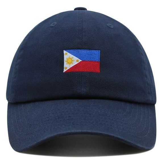 Philippines Flag Premium Dad Hat Embroidered Cotton Baseball - Etsy