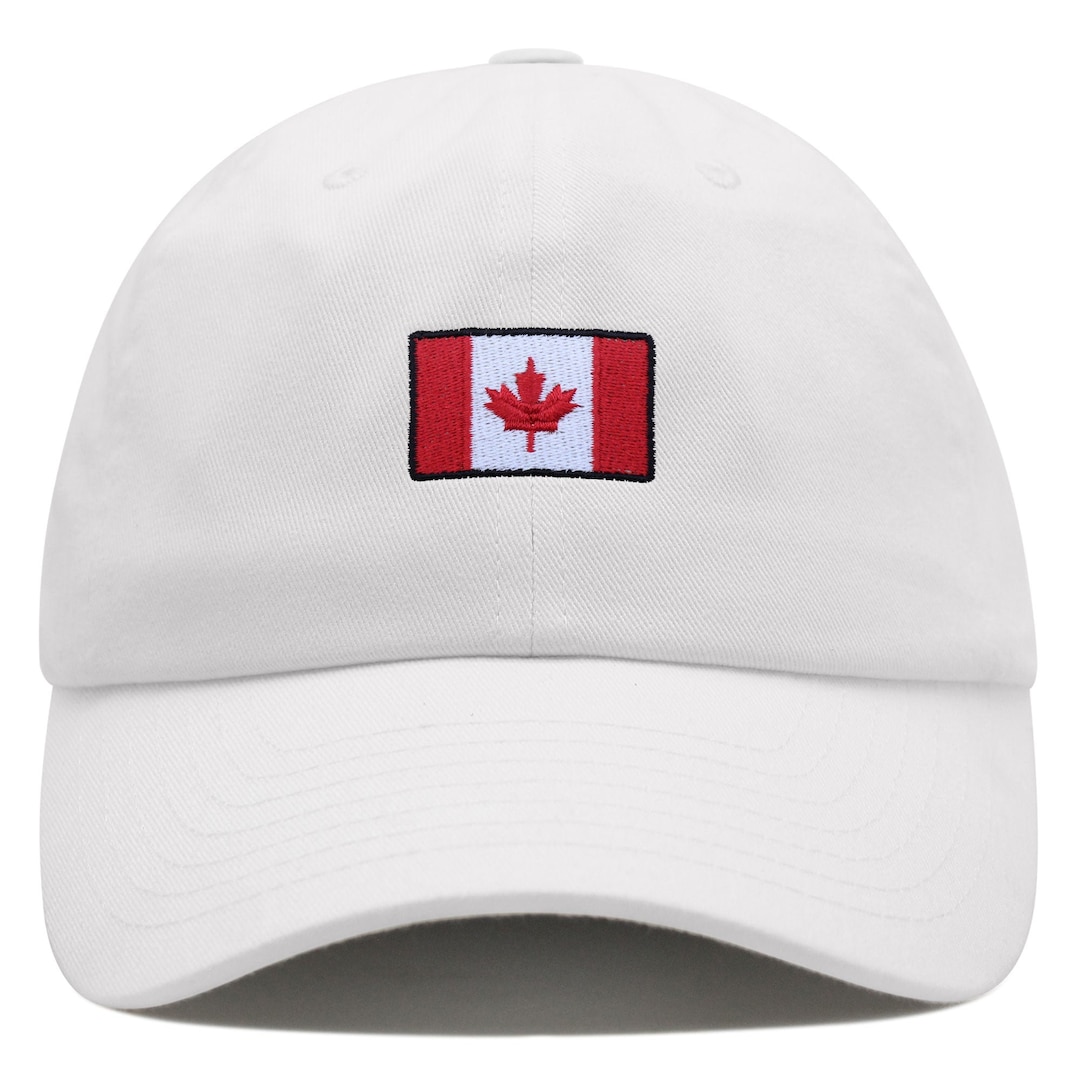 Canadian Flag Premium Dad Hat Embroidered Baseball Cap Canada Logo - Etsy