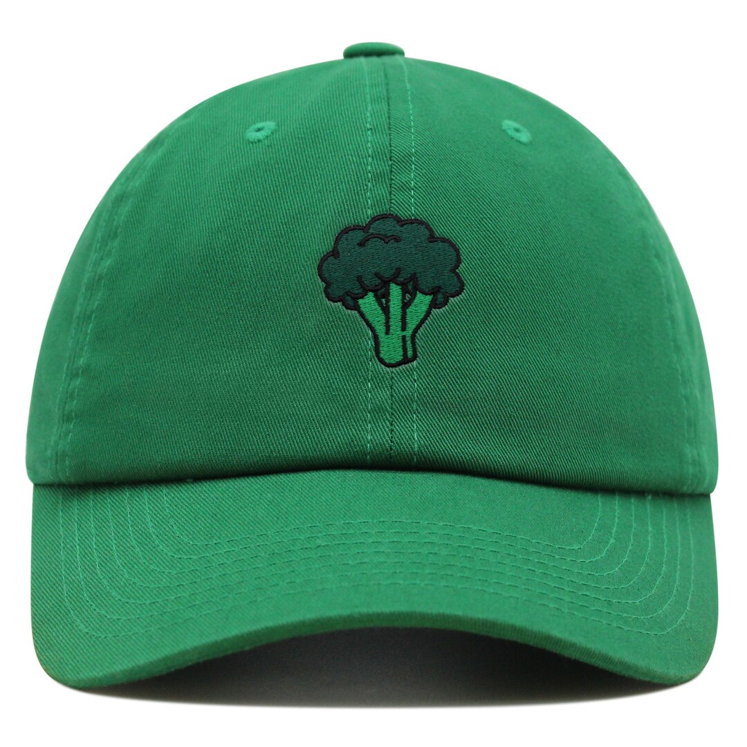 Broccoli Premium Dad Hat Embroidered Baseball Cap Foodie - Etsy