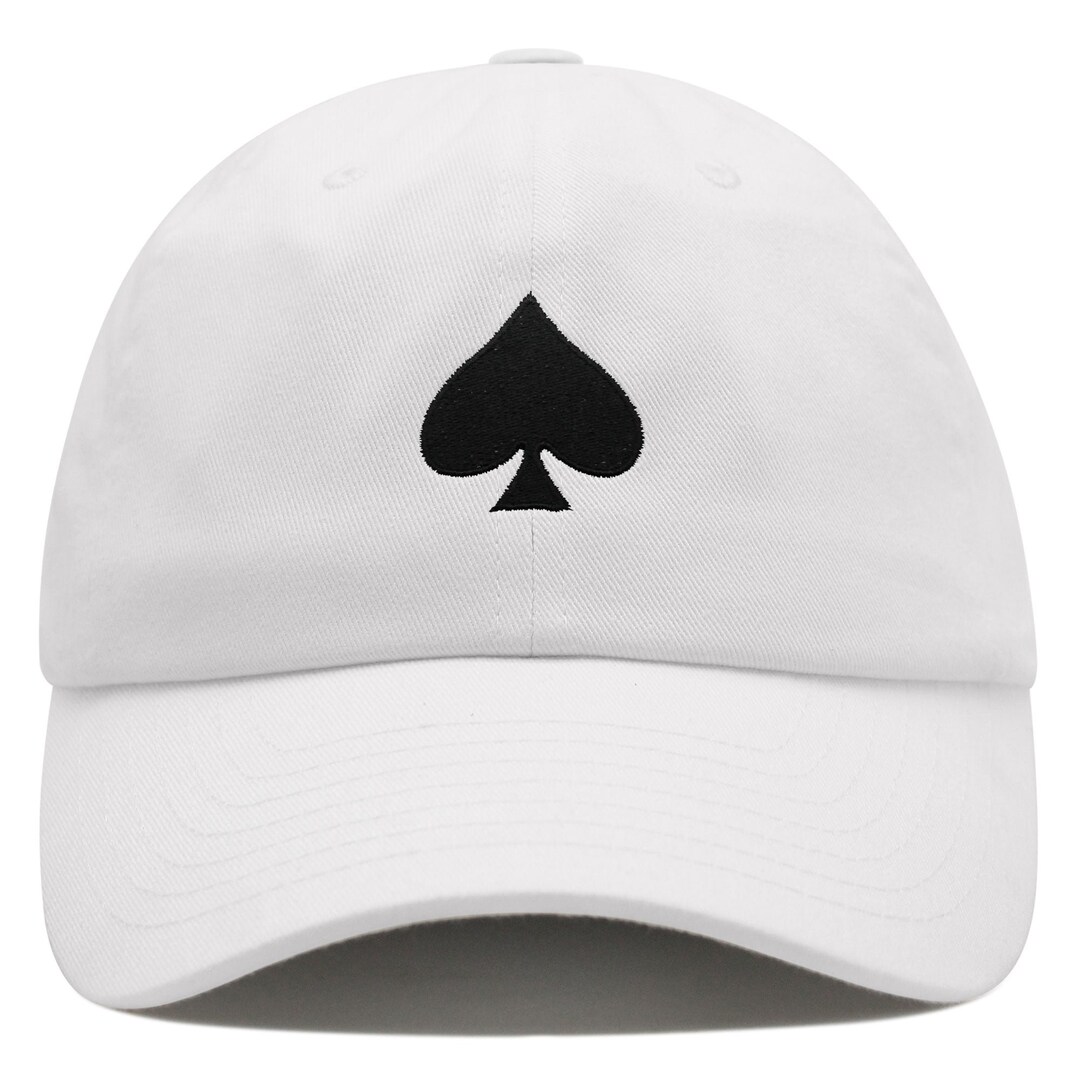 Poker Ace Premium Dad Hat Embroidered Cotton Baseball Cap Casino - Etsy