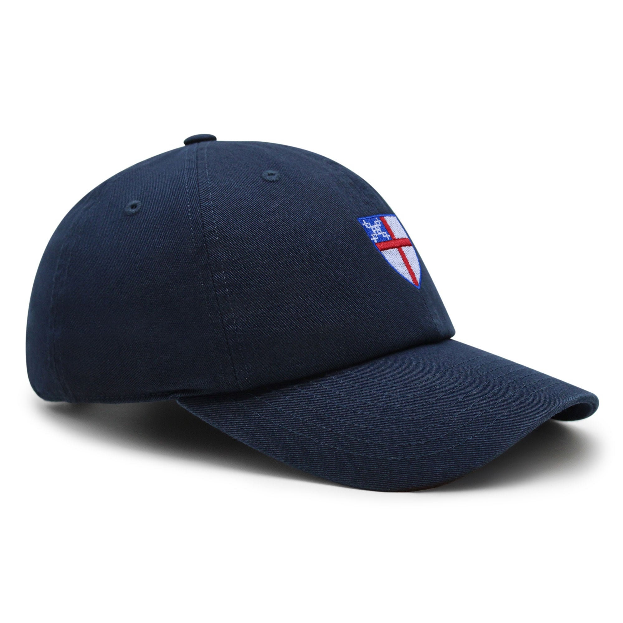 Episcopal Shield Dad Hat: Embroidered Cotton Baseball Cap - Etsy