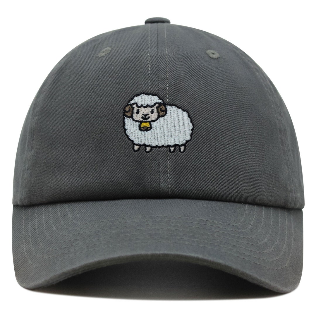 Cute Sheep Premium Dad Hat Embroidered Cotton Baseball Cap - Etsy