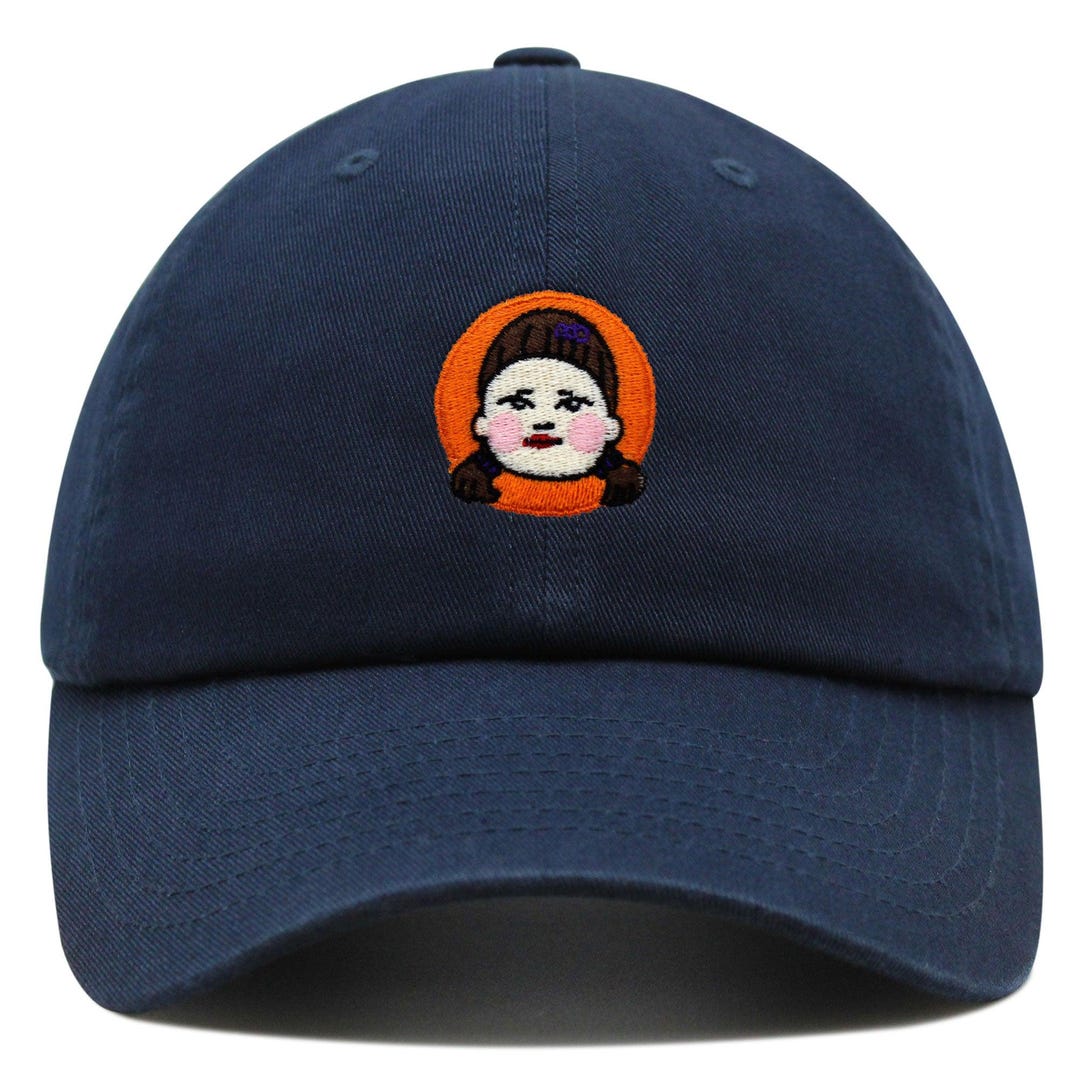 Psyco Robot Premium Dad Hat Embroidered Cotton Baseball Cap Game Squid ...