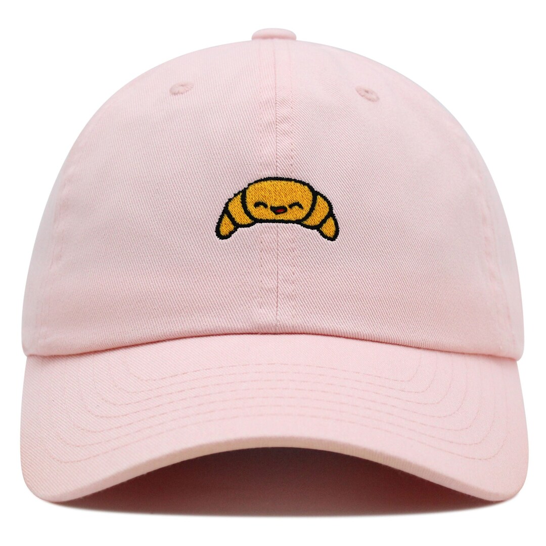 Embroidered Croissant Dad Hat - Foodie Baseball Cap - Etsy