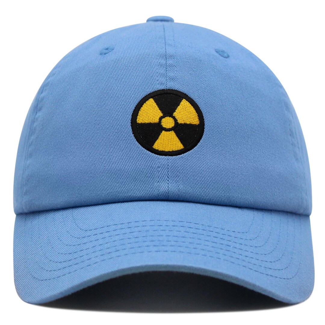 Radioactive Sign Premium Dad Hat Embroidered Cotton Baseball Cap ...