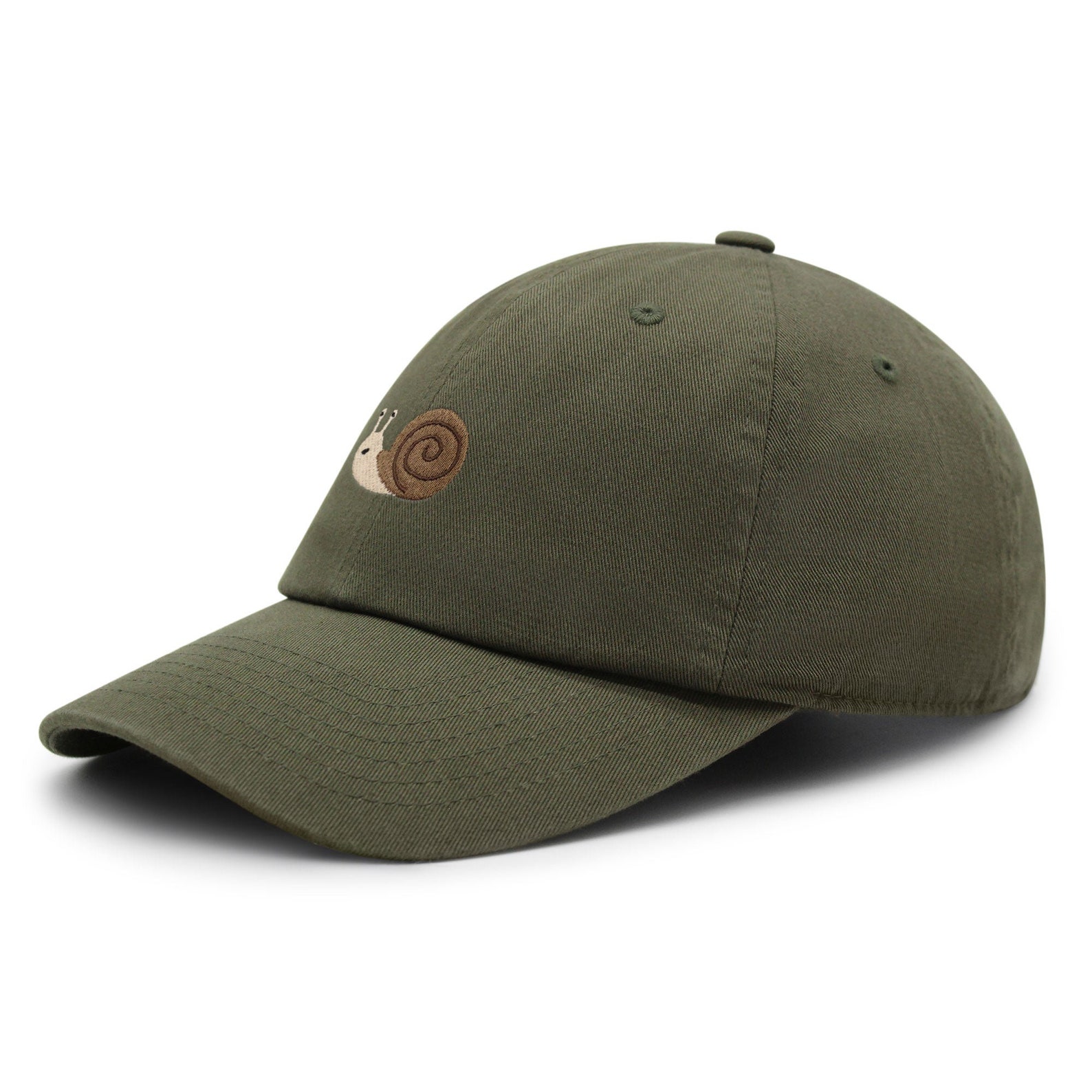 Embroidered Snail Dad Hat, Cute Baseball Cap - Etsy
