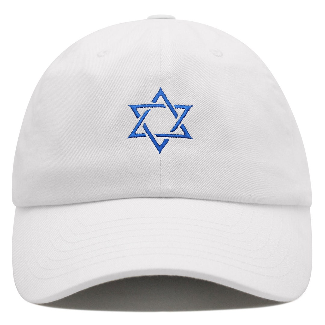Embroidered Star of David Dad Hat: Jewish Baseball Cap - Etsy