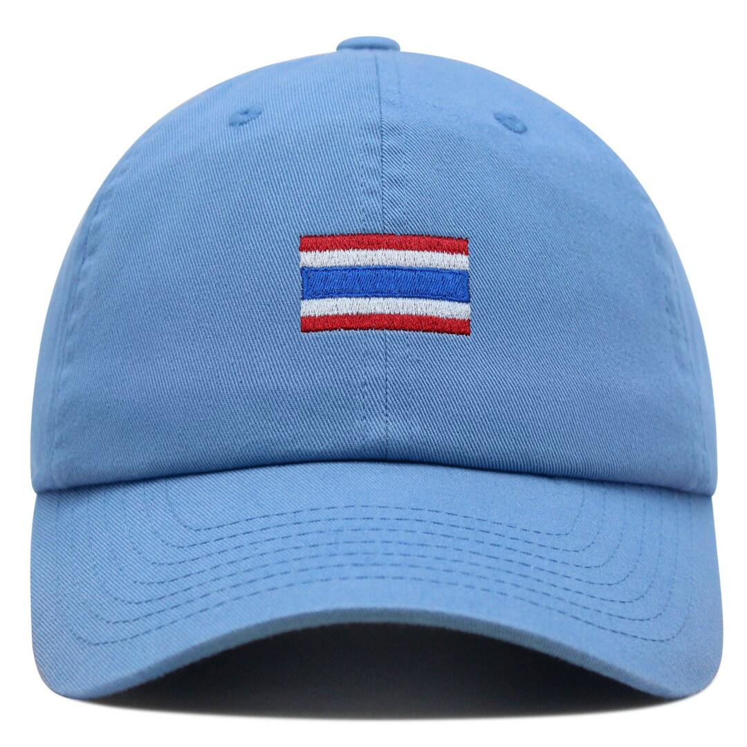 Thailand Flag Premium Dad Hat Embroidered Cotton Baseball Cap Country ...