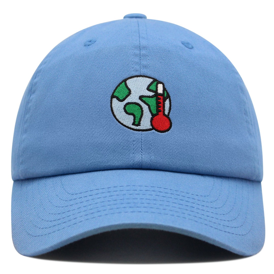Embroidered Global Warming Dad Hat: Save Earth Baseball Cap - Etsy
