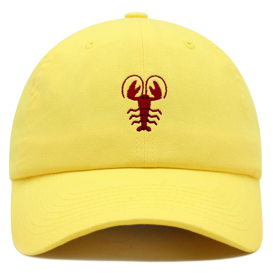 Embroidered Lobster Dad Hat - Premium Cotton Baseball Cap - Etsy