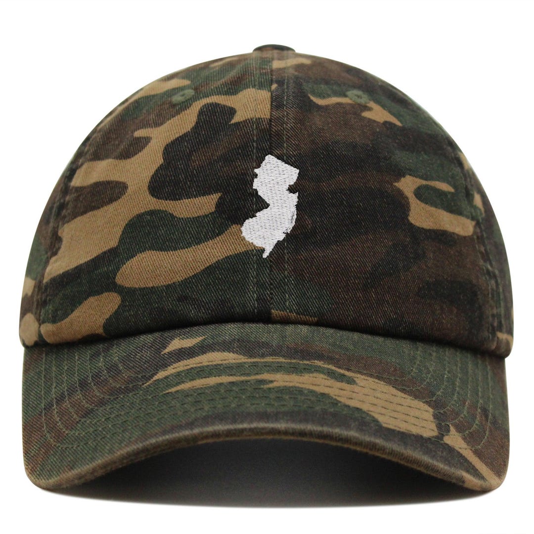 New Jersey State NJ Premium Dad Hat Embroidered Cotton Baseball Cap ...
