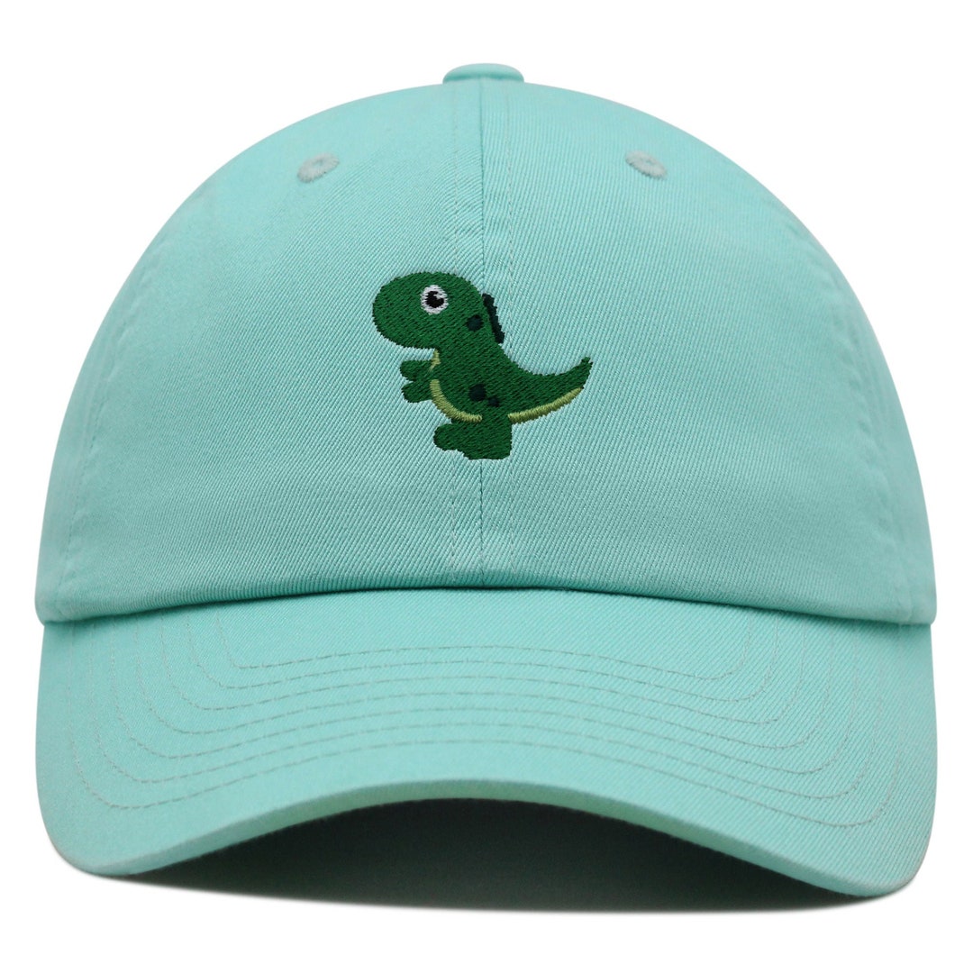 Tyrannosaurus Rex Dinosaur Premium Dad Hat Embroidered Baseball Cap Kid ...