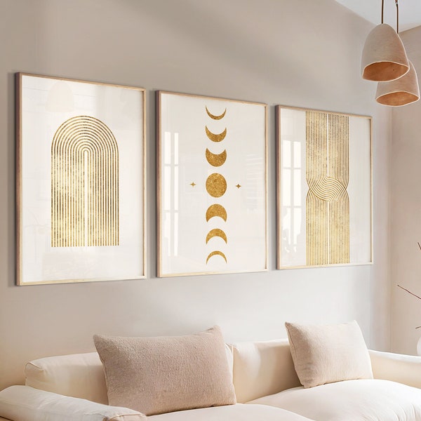 Gold Wall Art - Etsy