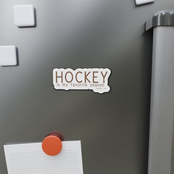Hockey Magnet - Etsy