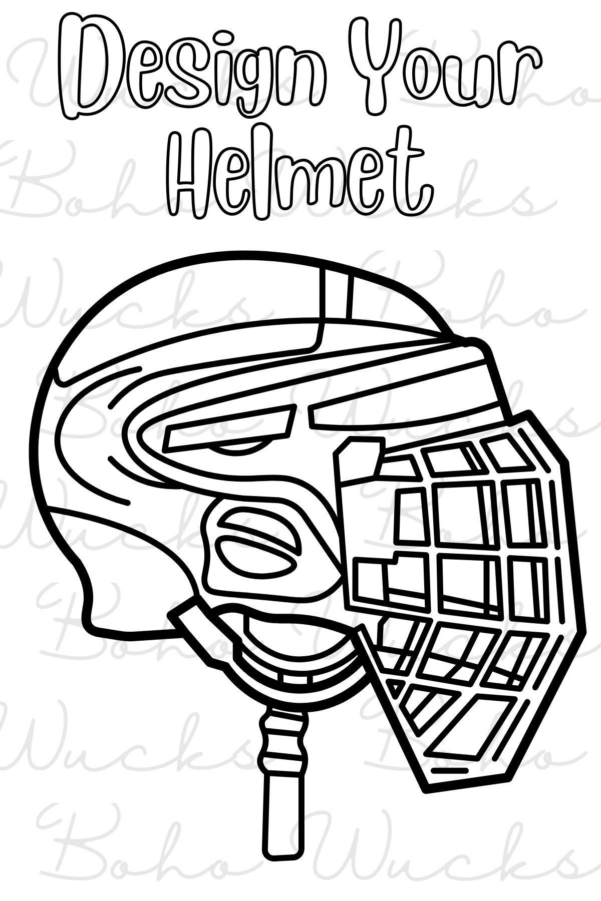 Hockey Activity Book | Hockey Coloring Pages | Kids Hockey Games ...