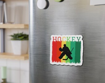 Hockey Puck Magnet Pen, Pencil, Toothbrush Holder - Etsy