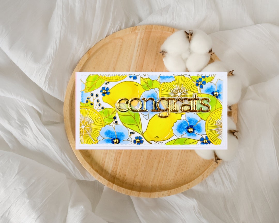 Congrats Money Card, Wedding Money Holder Card,mini Slimline, Money ...