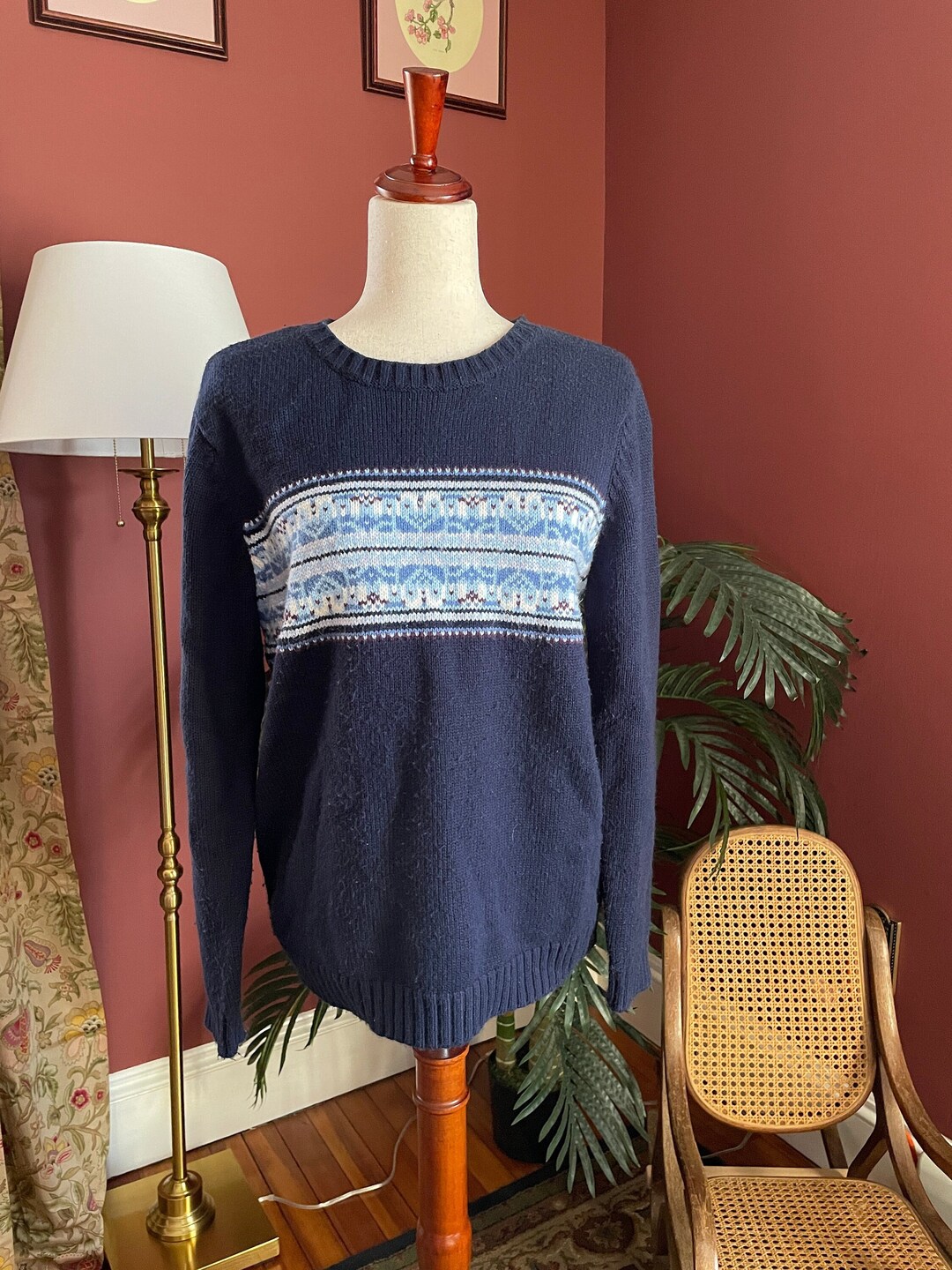 90s/early 2000s Cherokee Brand Navy Sweater Y2K Mens Womens Clothing - Etsy