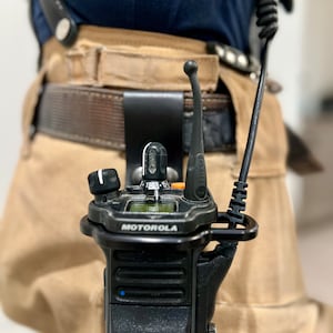 CUSTOM ENGRAVED -black Aluminum Motorola Apx 7000-8000 Hxe & Xe Series ...
