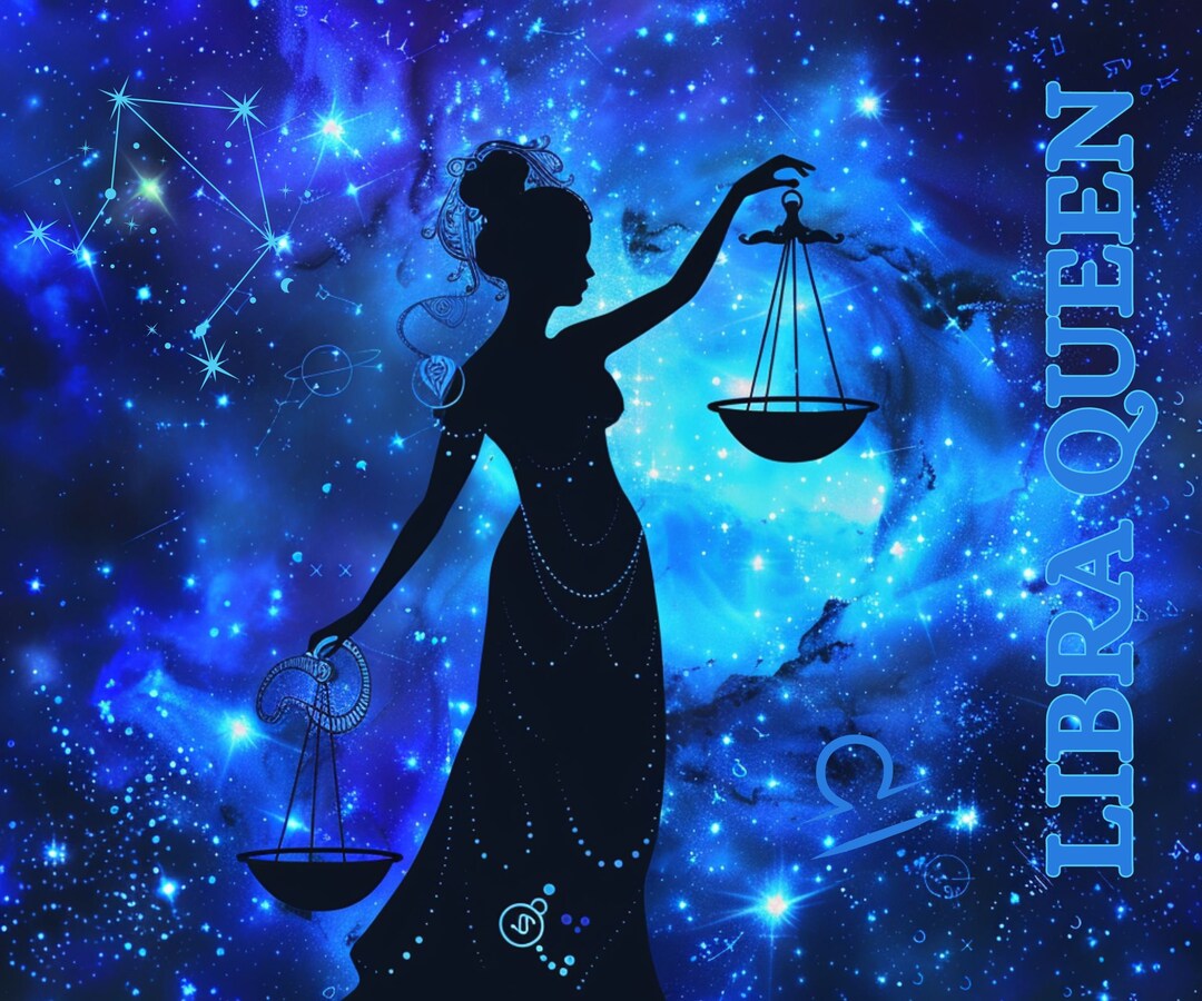 Digital Download - Libra Queen | Tumbler Wrap | Printable Design - Etsy