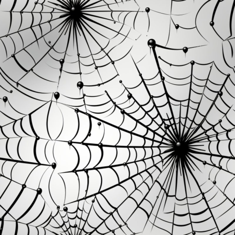 Spider Fabric - Etsy
