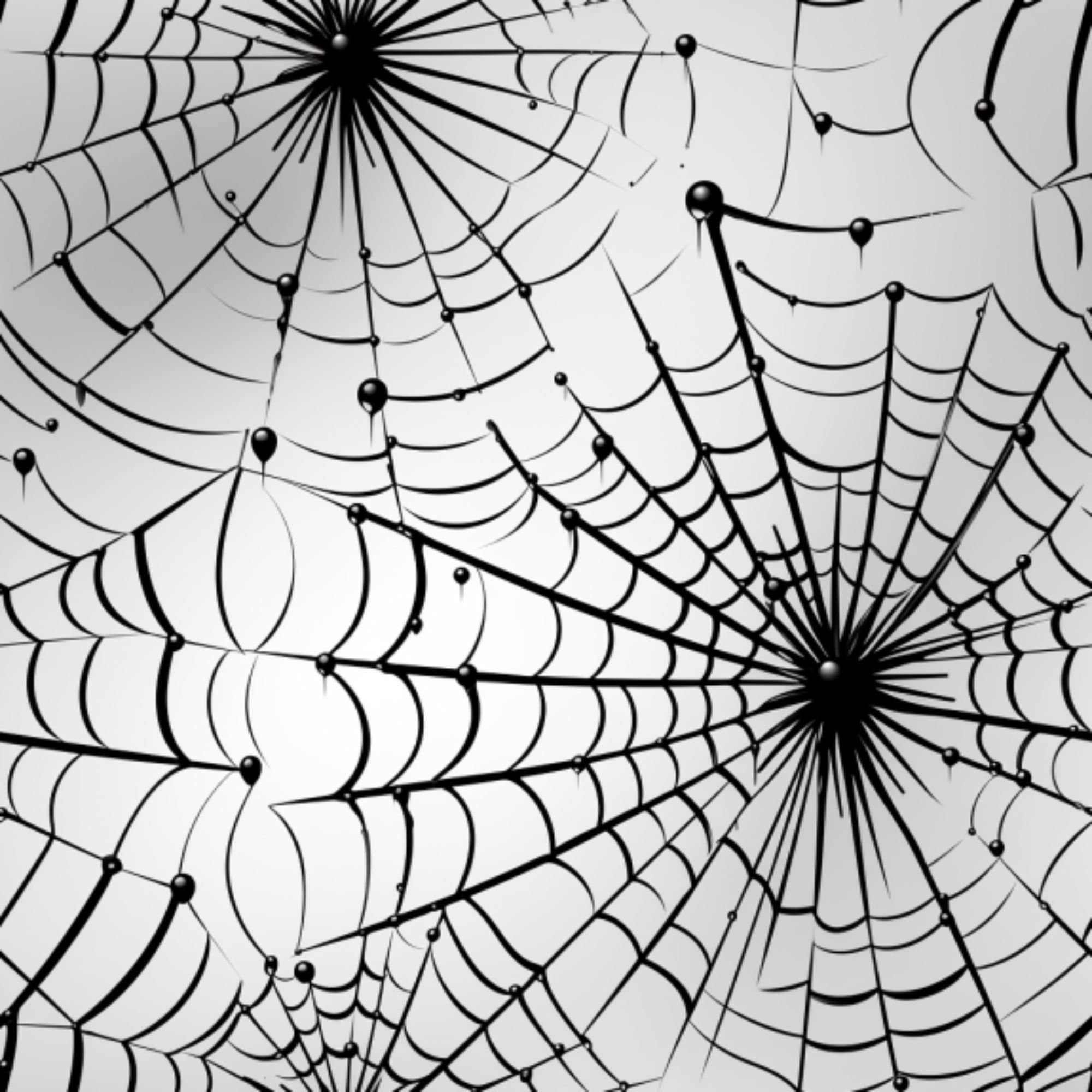 Digital Download - Seamless Pattern; Spider Webs - Etsy