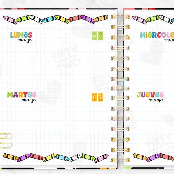 FiftytwoPlanners - Etsy México