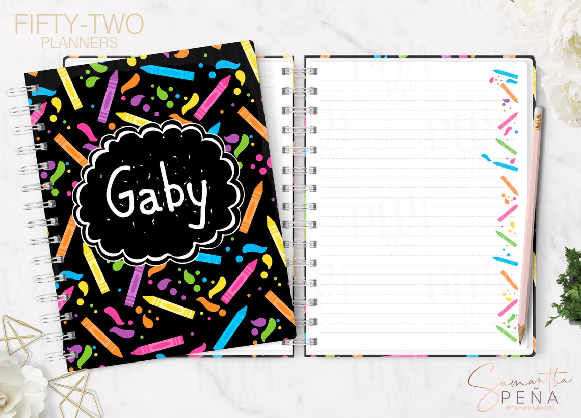 Paquete de libretas y cubiertas para maestra / hojas | Etsy