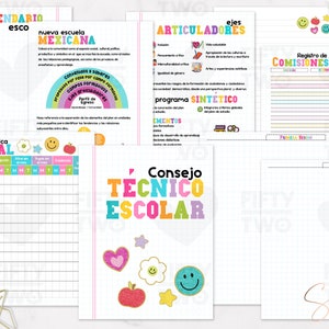 NEW COLLECTION Happy Composition 2024 2025 Teacher Planner / Teacher ...