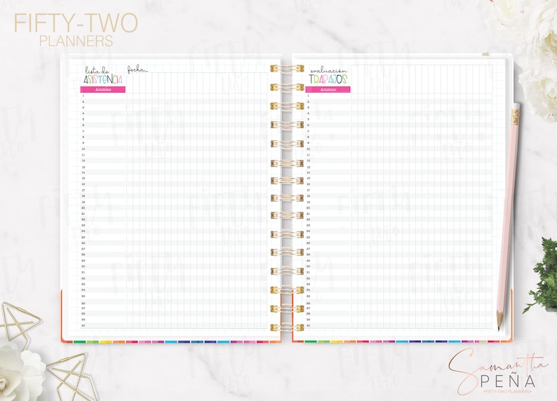 Teacher Planner 2021 2022 / Digital / Printable / Master | Etsy