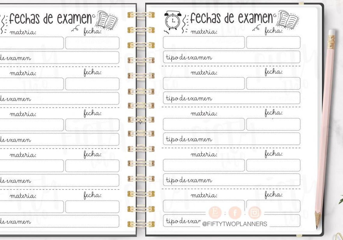 Libreta de tareas / cuaderno de tareas / regreso a clases / - Etsy México