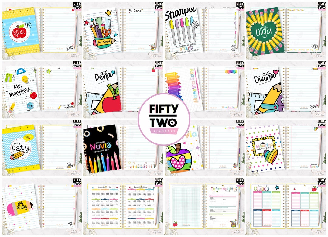 Master Notebook and Cover Pack / POWER POINT EDITABLE Text / Pdf / Set ...