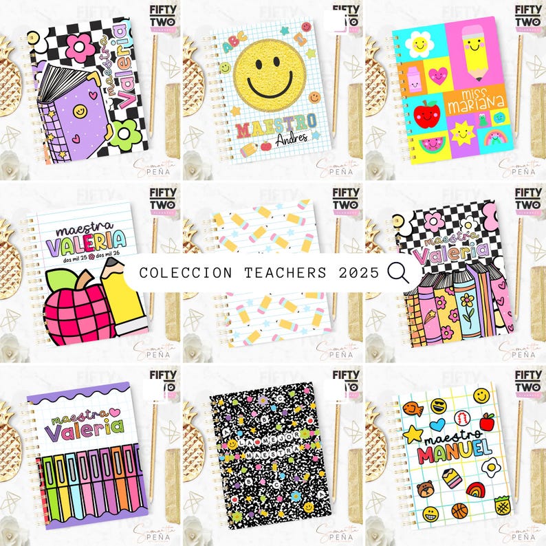 NEW TEACHER COVERS 2025 Collection / 40 Pack / Teacher Covers / Back to ...