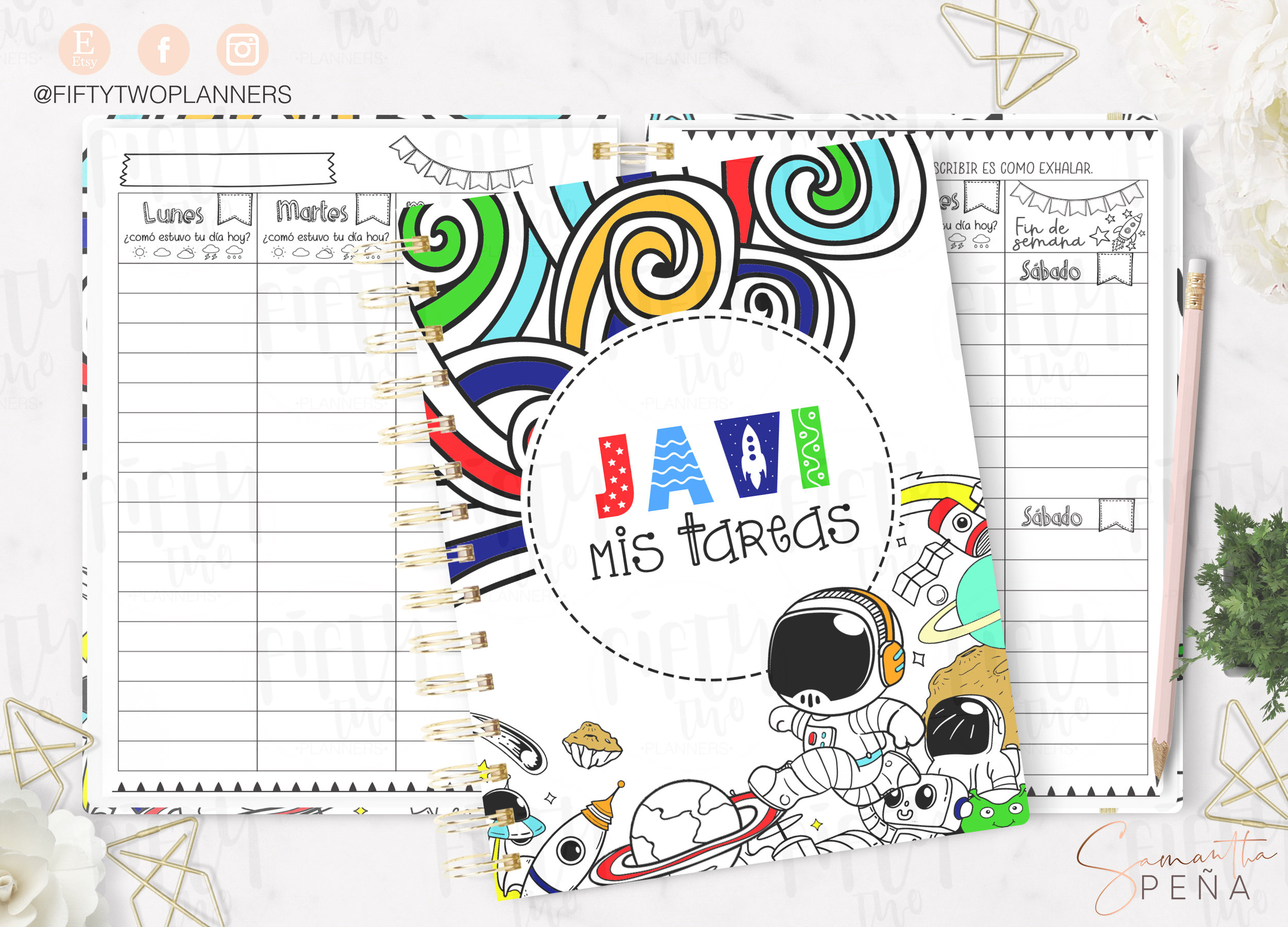 Libreta de tareas NIÑO / cuaderno de tareas para niño / - Etsy México