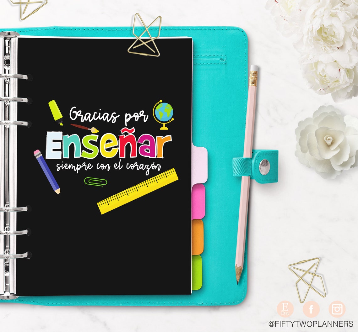 PORTADAS MAESTRO / Teacher Cover Bundle 10 pack / regalos para - Etsy ...