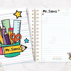 Master Notebook and Cover Pack / POWER POINT EDITABLE Text / Pdf / Set ...