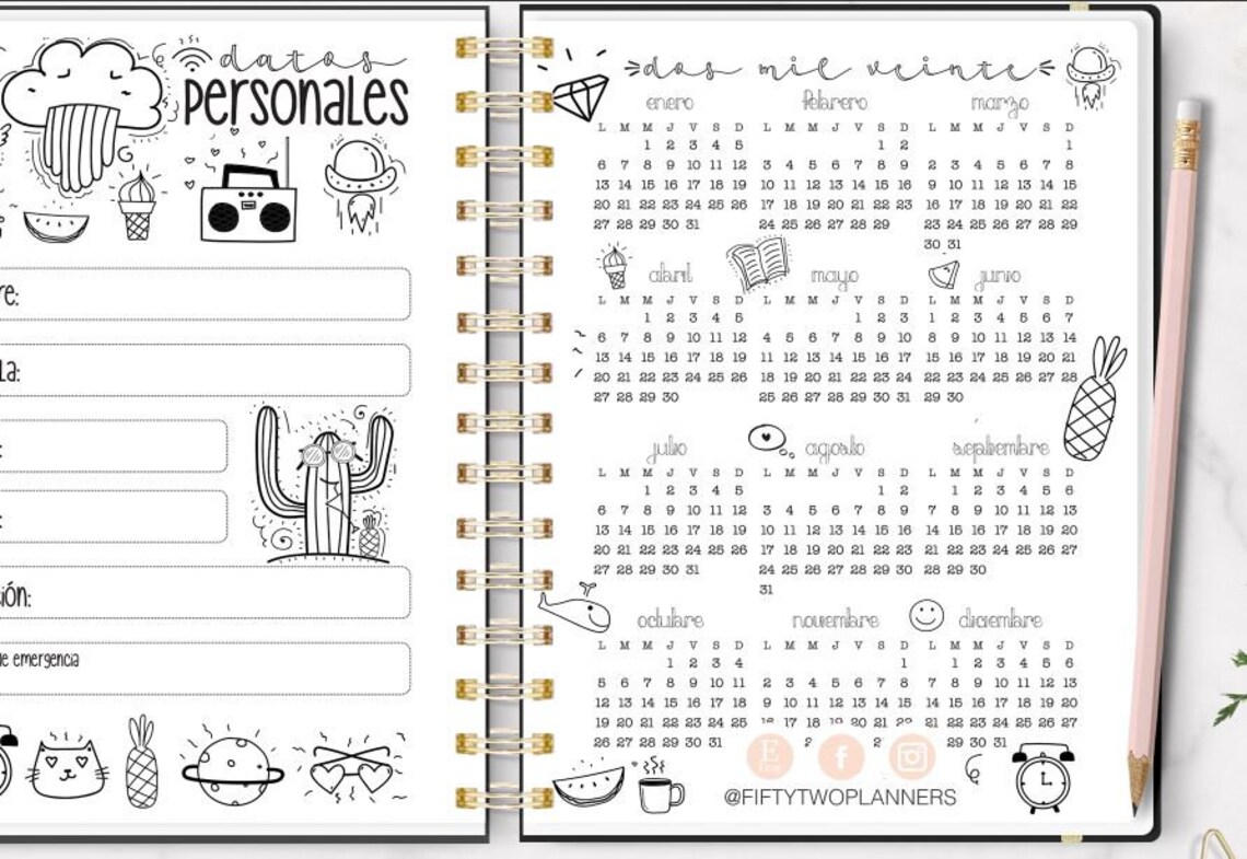 Libreta de tareas / cuaderno de tareas / regreso a clases / - Etsy México