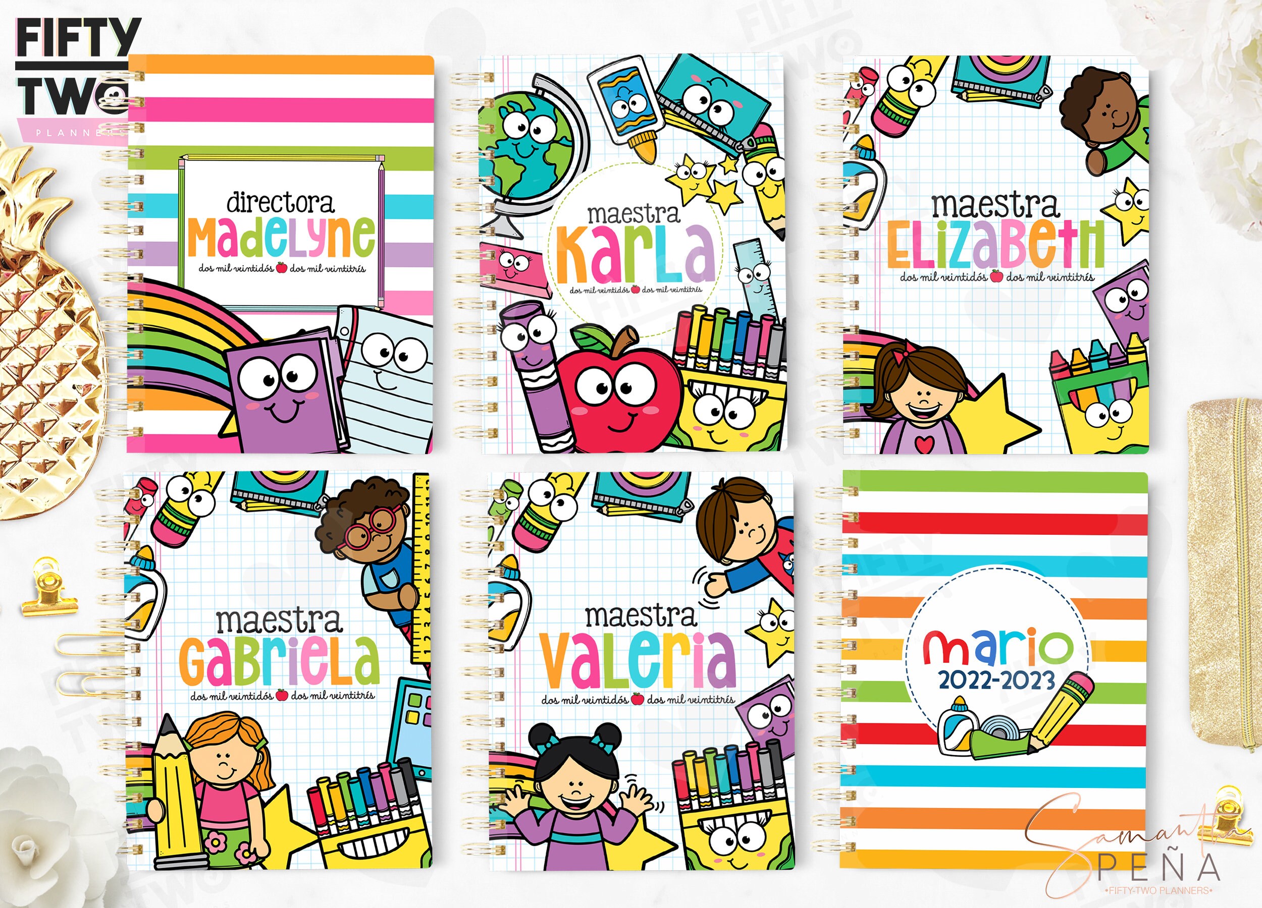 Mini Paquete Lindas portadas de maestro 2022 / 6 pack / - Etsy México