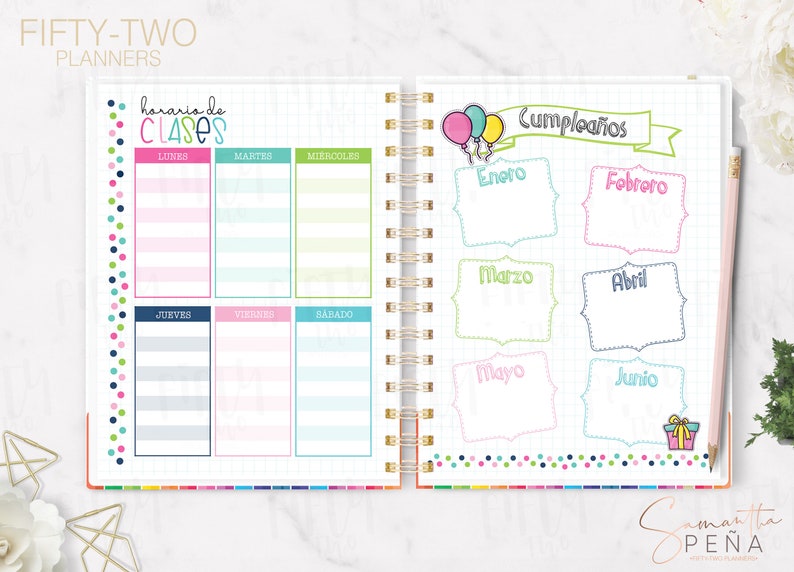 Teacher Planner 2021 2022 / Digital / Printable / Master | Etsy
