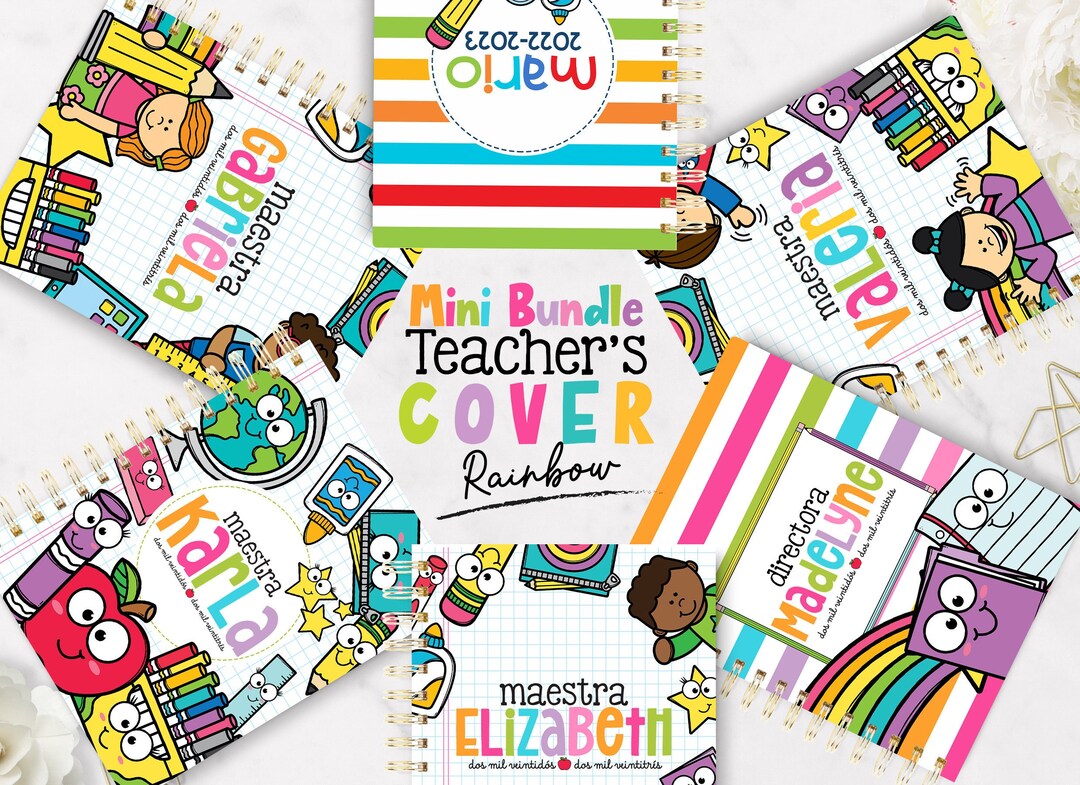 Mini PAquete Lindas portadas de maestro 2022 / 6 pack / Portadas de ...