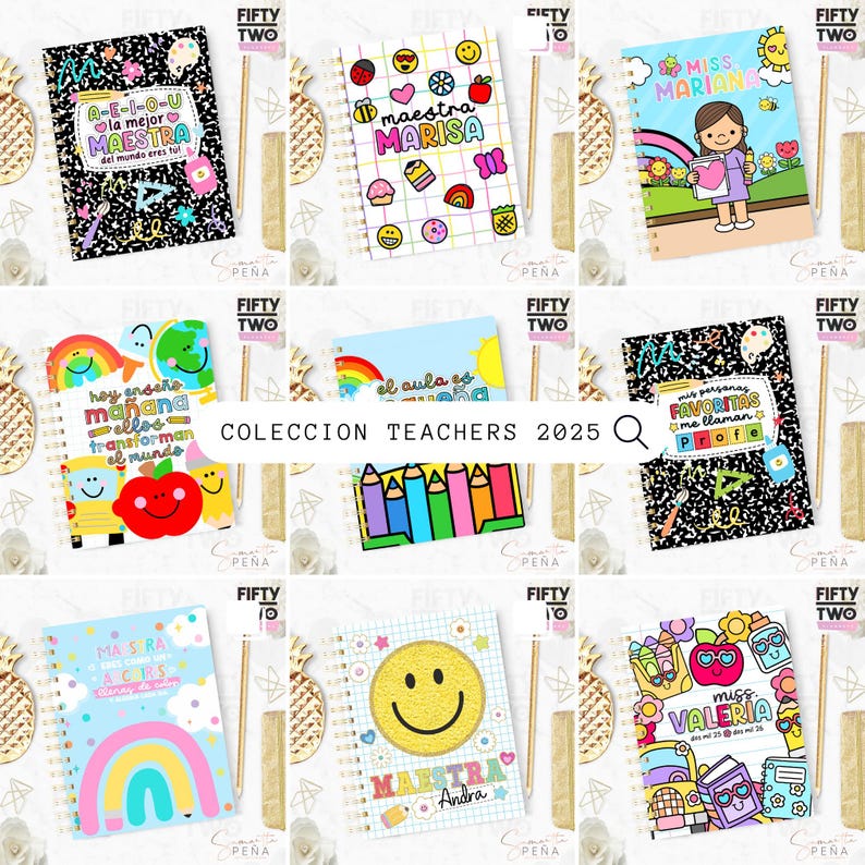 NEW TEACHER COVERS 2025 Collection / 40 Pack / Teacher Covers / Back to ...