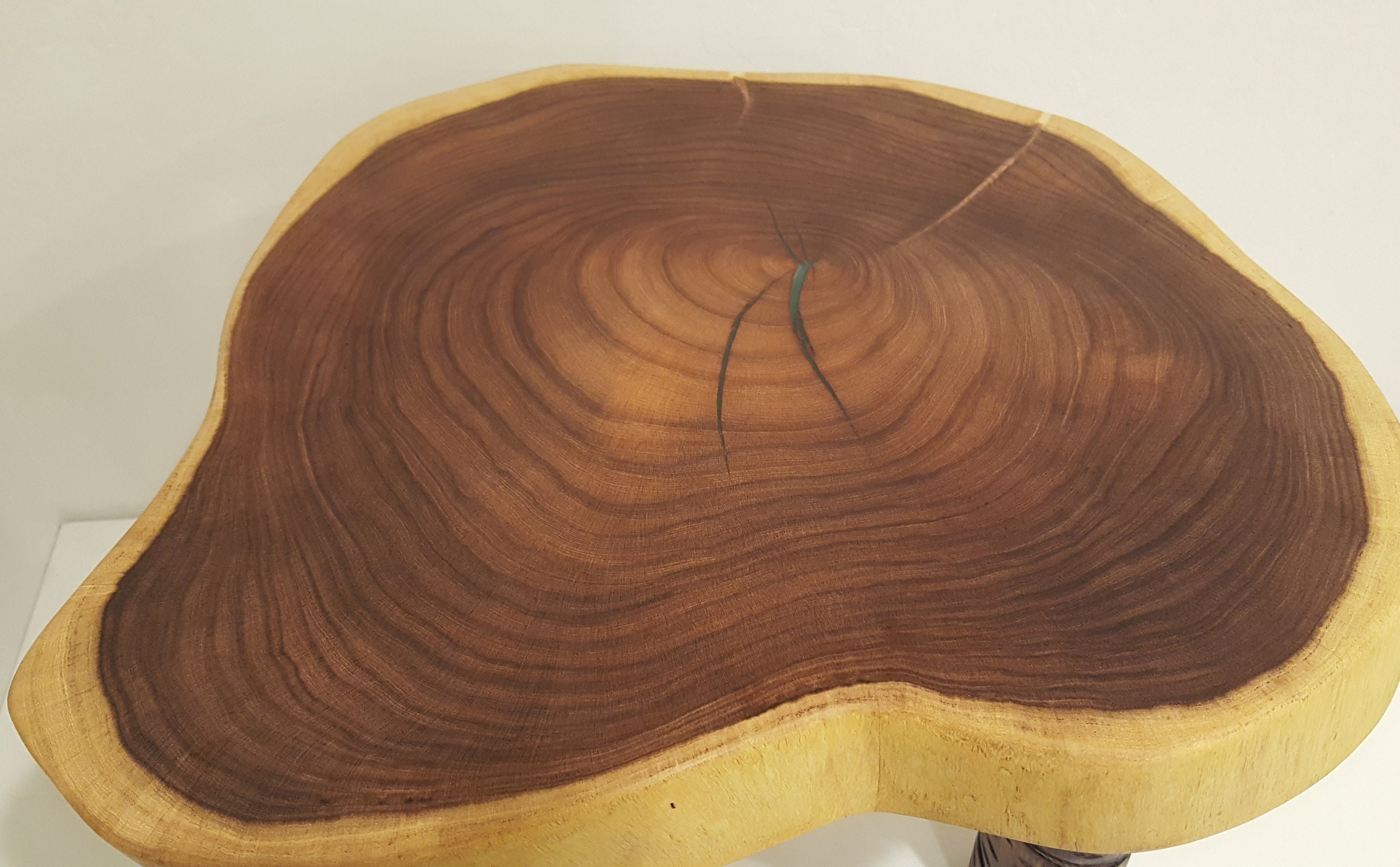 Live Edge Side/end Table. Mesquite. Corner Table Round Table - Etsy