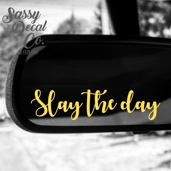 Slay Car Decal - Etsy