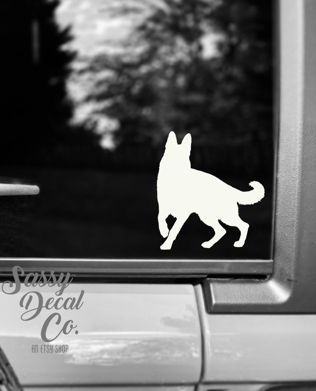 German Shepherd Gsd Decal - Etsy