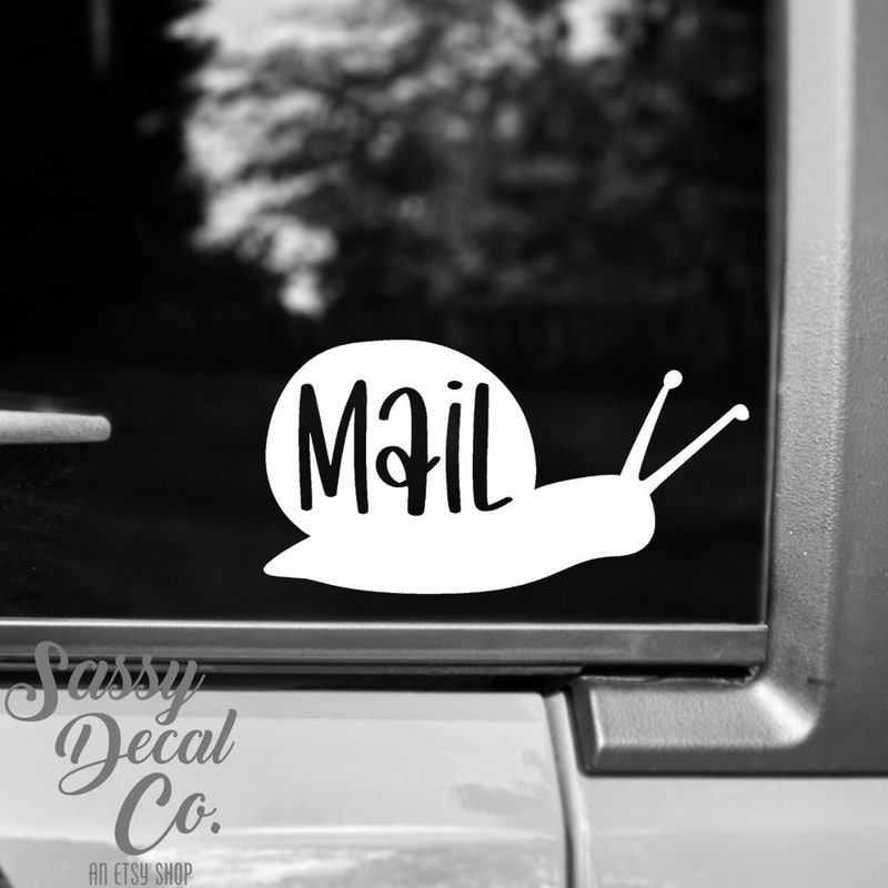 Snail Mail Stickers - Etsy