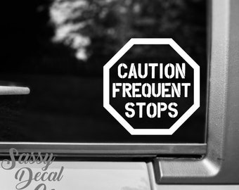 U.S. Mail Frequent Stops Car Window Decal Fast Shipping Custom Decal ...