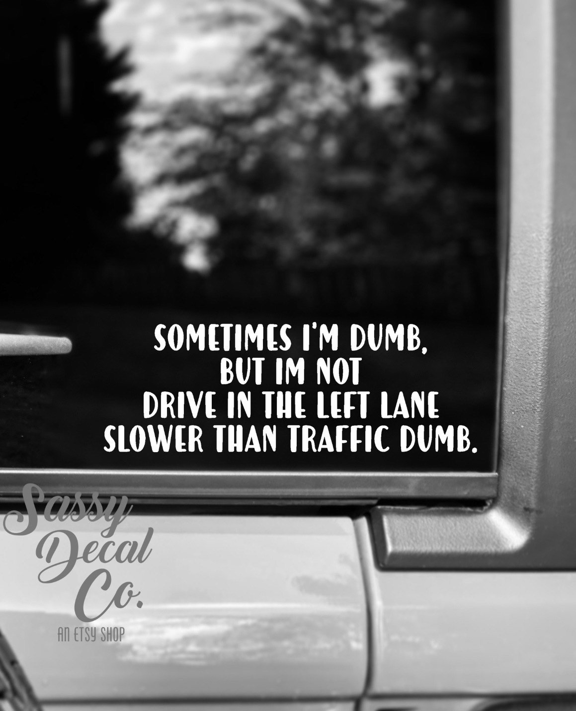 Dumb Drivers Decal - Etsy