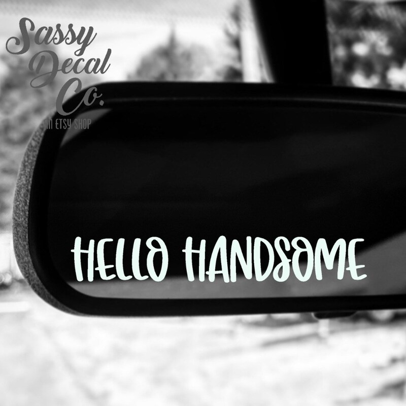 Hello Handsome - Etsy