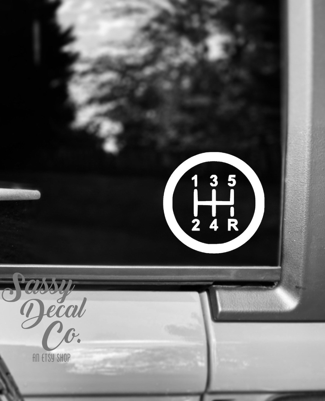 Manual Transmission Decal - Etsy