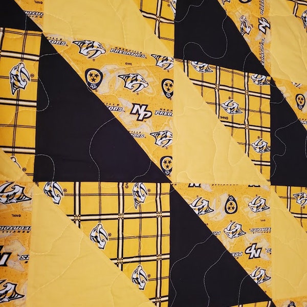 Hockey Quilt - Etsy